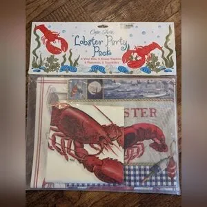 Cape Shore | Party Supplies | Lobster Crab Seafood Party Packs 2x 6 ...